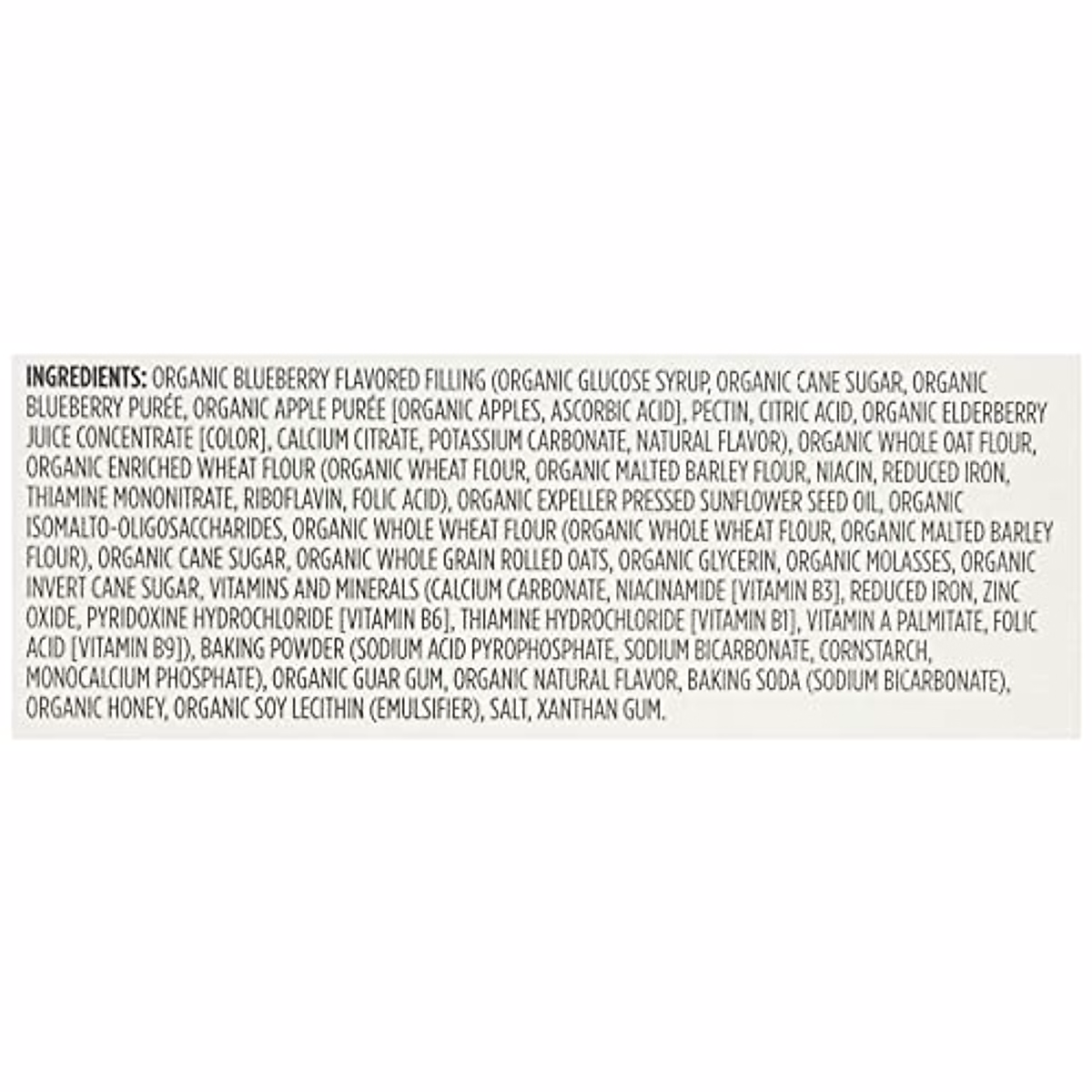 365 by Whole Foods Market, Organic Blueberry Cereal Bar 6 Count, 7.8 Ounce