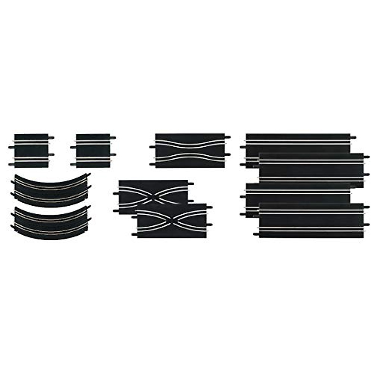 Carrera Go!!! Extension Set #2 - 11Piece Track Expansion Accessory Pack - for Use with 1: 43 Scale Go!!! & Digital143 Slot Car Racetrack Systems