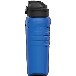 Under Armour 24oz Water Bottle, Pro Lid Cover, Shatter Proof, Stain & Odor resistant, Royal