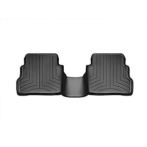 WeatherTech Custom Fit FloorLiners for Mazda CX-5-2nd Row (444192), Black