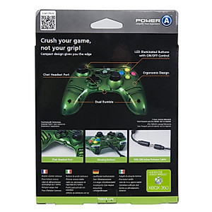 PowerA Mini Pro EX Controller for Xbox 360 - Green (Wired)