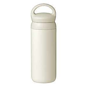 Kinto 21091 Day Off Stainless Steel Tumbler, 16.9 fl oz (500 ml), White