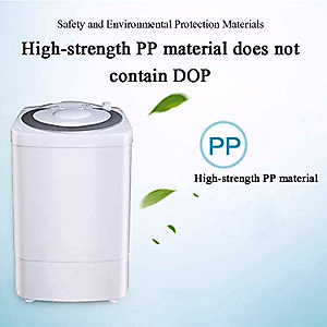 ZLXDP Mini Washing Machine Small Mini Large Capacity Single Barrel Semi-Automatic Single Cylinder Household