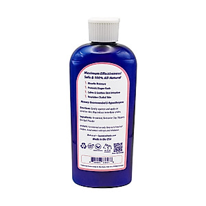 Squeaky Cheeks Baby Powder (5oz) | Organic | Unscented Talc-Free and All Natural Powder | Effective Relief from Rash Wetness and Itching | Also Ideal for Adults