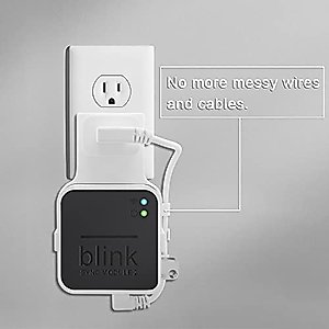 256GB USB Flash Drive and Outlet Wall Mount for Blink Sync Module 2, Save Space and Easy Move Mount Bracket Holder for Blink Outdoor Indoor Security Camera (Blink Sync Module 2 is NOT Included)