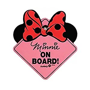 Disney Baby On Board Sign, Minnie