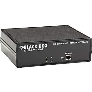 Black Box Network Services Black Box Network Services Sw1041a Cat6 A/B Switch Latching Ethernet, Rs232