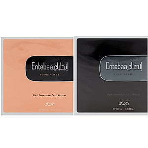 Rasasi Entebaa Men Eau De Parfum for men 3.4 oz