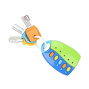 Baby Car Toy Music Function Remote Control Car Baby Toys Functional Safe Adorable Easy Operation Toddler for Kids Toddler Nursery (Blue)