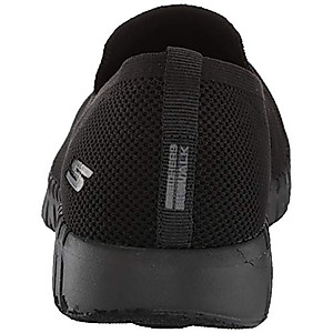 Skechers Women's Go Walk Smart-Believe Sneakers, Black, 8 W