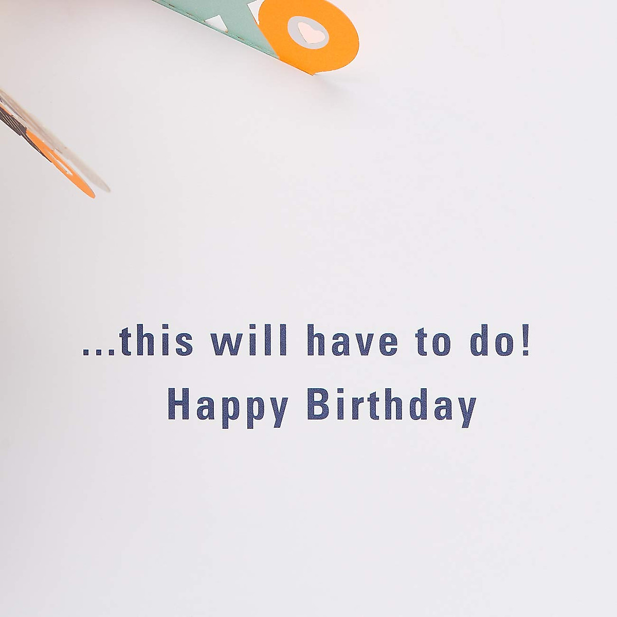 American Greetings Pop Up Birthday Card (XOXO)