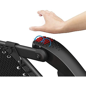 Lightweight Sun Lounger, OutdoorZeroGravity Garden Rocking Chair Folding Recliner Adjustable Sun Lounger Rocker Seat