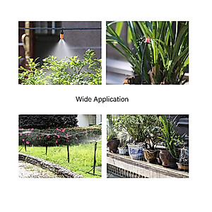 SUCOHANS 100FT 1/4 inch Blank Distribution Tubing Drip Irrigation Hose Garden Watering Tube Line,Drip Line,Drip Irrigation,Drip Tube