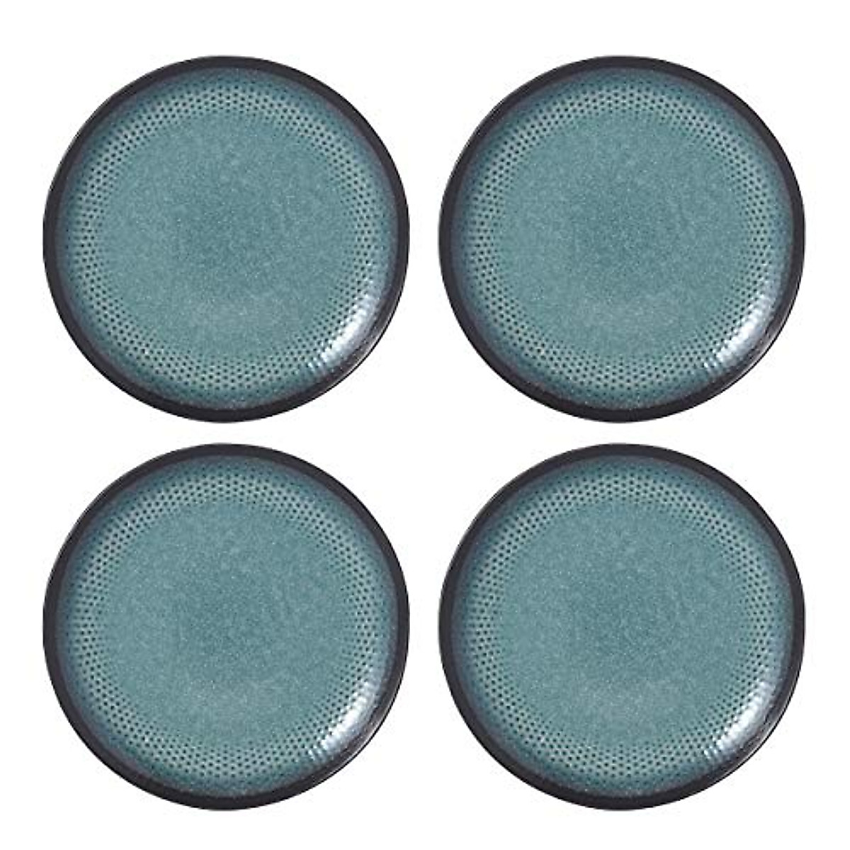 Pfaltzgraff 5267773 Maddox 12-Piece Dinnerware Set, teal