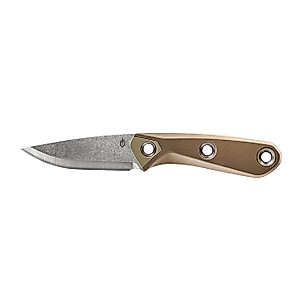 Gerber Gear Principle - Fixed Blade Knife for Hunting, Fishing & Camping Gear - Coyote Brown