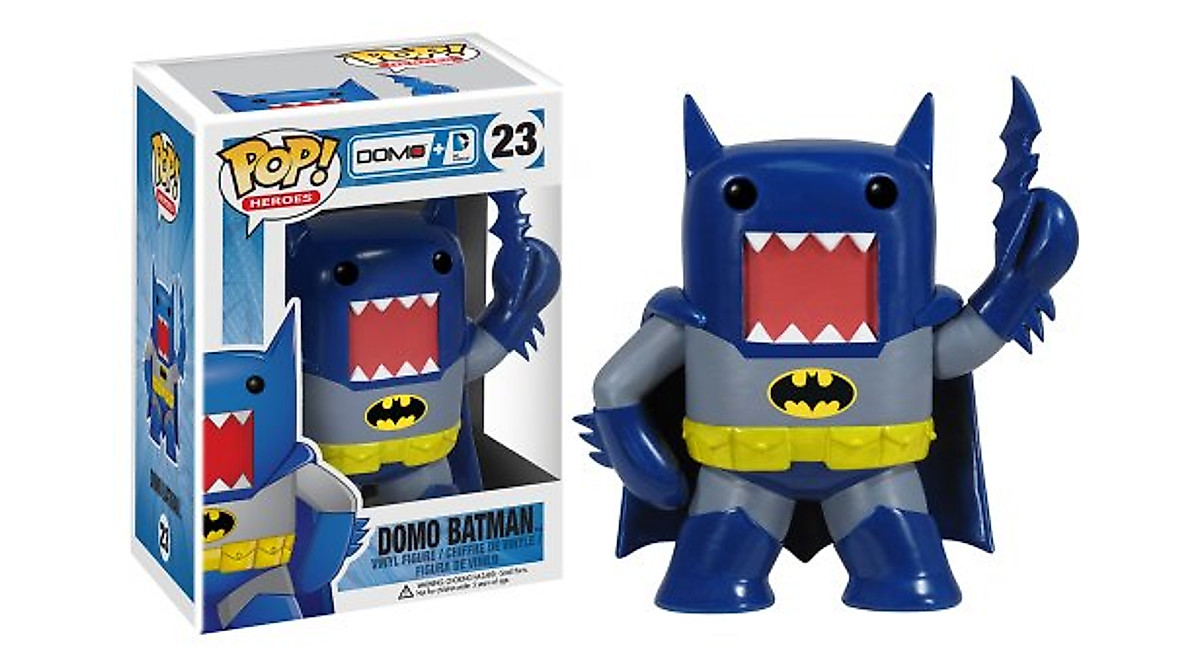 Funko Pop Blue Batman Vinyl Figure - Collectible Domo