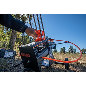 Do All Outdoors Raven Clay Pigeon Thrower with 25' Foot Pedal, Holds 75 Clays