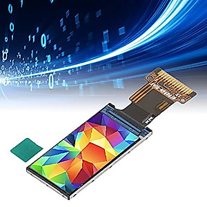 IPS Display Screen, 0.96in TFT Screen 80x160 Resolution ST7735S Drive Welding Installation 4PCS with SPI Interface for STM32 Controller Board