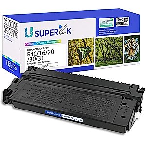 USUPERINK High Yield Compatible Toner Cartridge Replacement for Canon E40 E30 E31 E16 E20 Works with PC-980 PC-981 PC-920 PC-921 PC-940 PC-745 PC-735 PC-420 PC-425 FC100 120 Printer (Black, 1-Pack)