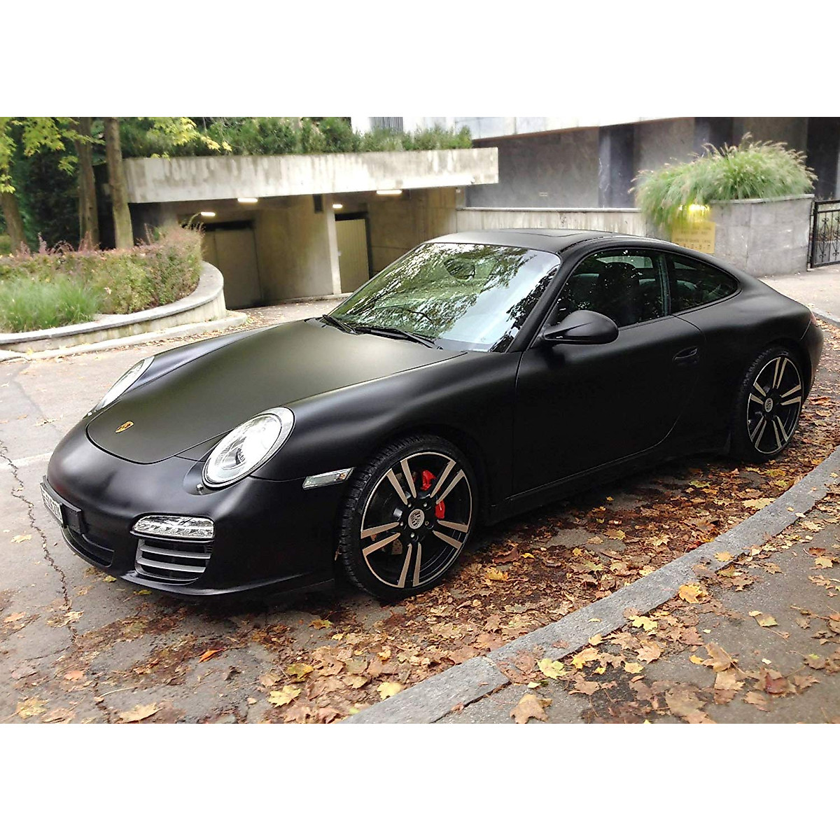 VViViD Black Matte Car Wrap Vinyl Roll with Air Release 3MIL-VViViD8 (1.5FT X 5FT)