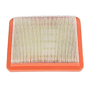 Powtol 17211-Z8B-901 Air Filter for Honda Harmony II HRR216 HRX217 HRR216VKA HRR216PKA HRR2169PKA HRR2169VKA HRR216K9PKAA HRR216K9VKAA Walk-Behind Mower with 17231-Z0L-050 Air Filter Cover