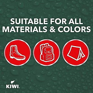 Kiwi Heavy Duty Water Protector, Camp Dry, Long Lasting & Breathable Water Protection, Effective on Leather, Canvas, Outdoor Gear & All Breathable Material, 10.5 OZ (Pack of 6)