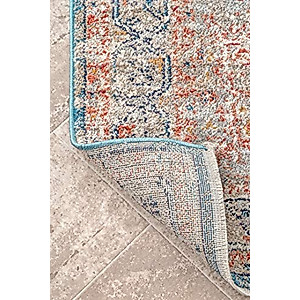 nuLOOM Chanda Persian Vintage Area Rug, 4' x 6', Blue