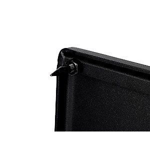 Monolith 28in Steel Speaker Stand - with Adjustable Top Plate, Hold Speakers Weighing Up to 75 Pounds, Scratch‑Resistant
