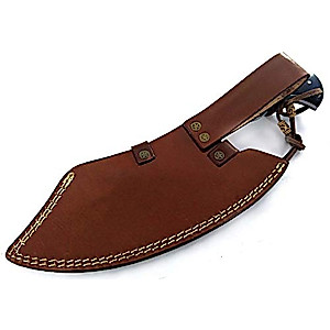 Damascus steel blade vegetable and meat cleaver Chopper chef's kitchen knife .SM105