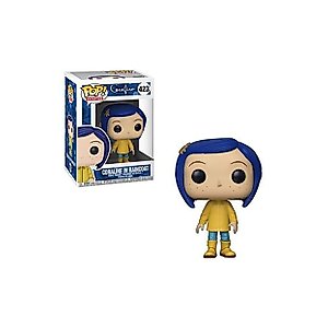 Funko Pop Movies: Coraline - Coraline in Raincoat (Styles May Vary) Collectible Figure, Multicolor
