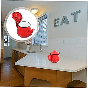 Hoement Enamel Kettle stovetop enamel teakettle whistling tea kettles whistle boiling kettle grease jug stove top water kettle enameled teakettle china teapot Turkey induction cooker