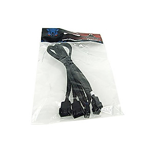 Phobya 3-Way PWM Splitter Cable (Power 3 PWM Fans from a Single Connection!)