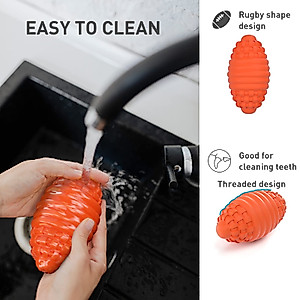 JUGLY Dog Chew Toys -Labrador's Favorite Dog Toys- Floating On Water Dog Squeaky Toys - Dog Pool Toys for Interactive Fetch & Play - Summer Water Game Dog Fetch Toy for Medium and Large Dogs