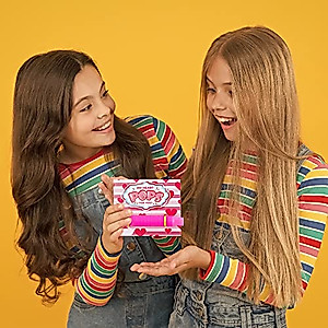 Roowest 28 Pack Tubes Sensory Toys with Gift Cards, Stretchy Tube Fidget Toys Stress Relief Sensory Tubes and Greeting Card, Autism Stocking Stuffers, Party Favor, Exchange Gift