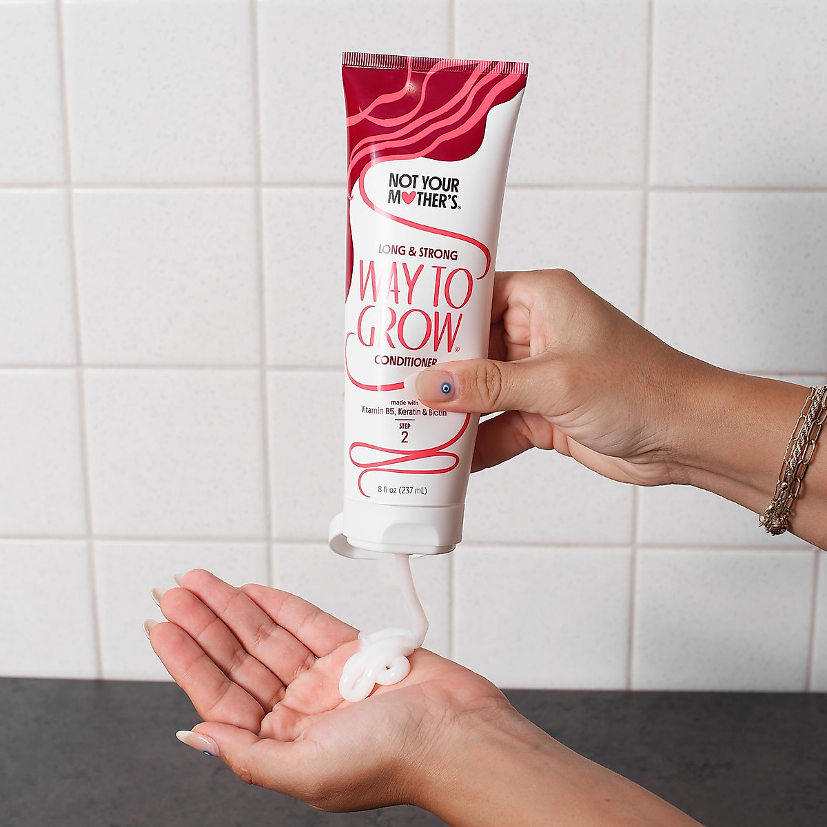 Not Your Mother's Way to Grow Shampoo and Conditioner (2-Pack) - 8 fl oz - Ideal for All Hair Types - Helps Cleanse, Moisturize, and Hydrate Dry Hair and Damaged Hair