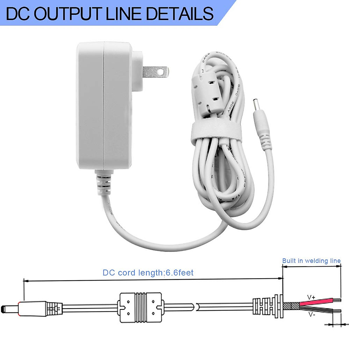 TOP-SPEED 16.5V 2A AC DC Power Supply Adapter Charger for Google Home Hub, Google Nest Hub (1st Gen), Google Voice Speaker, 33W AC Power Adapter.