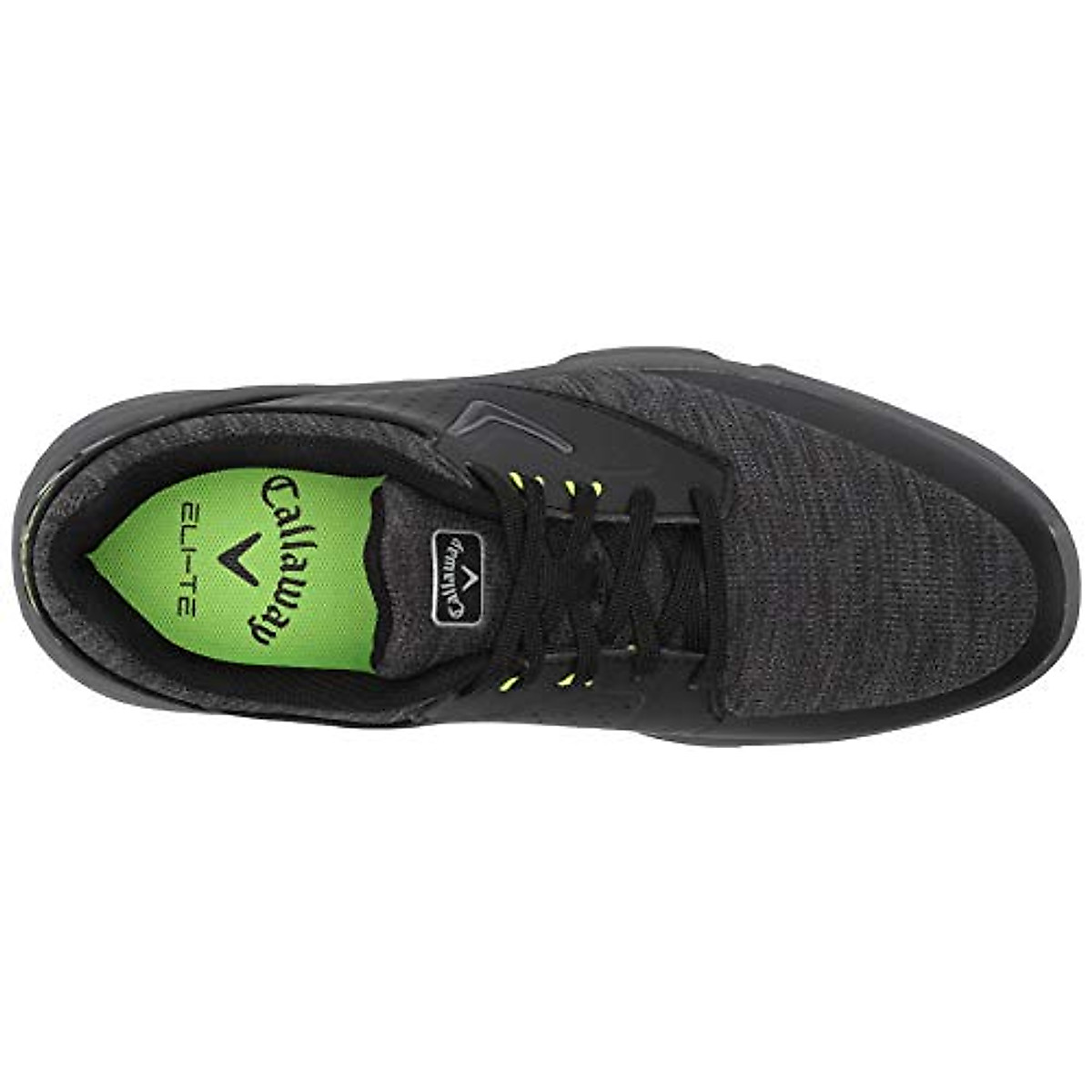 Callaway Men's Coronado v2 SL Golf Shoe, Black/Grey, 9.5