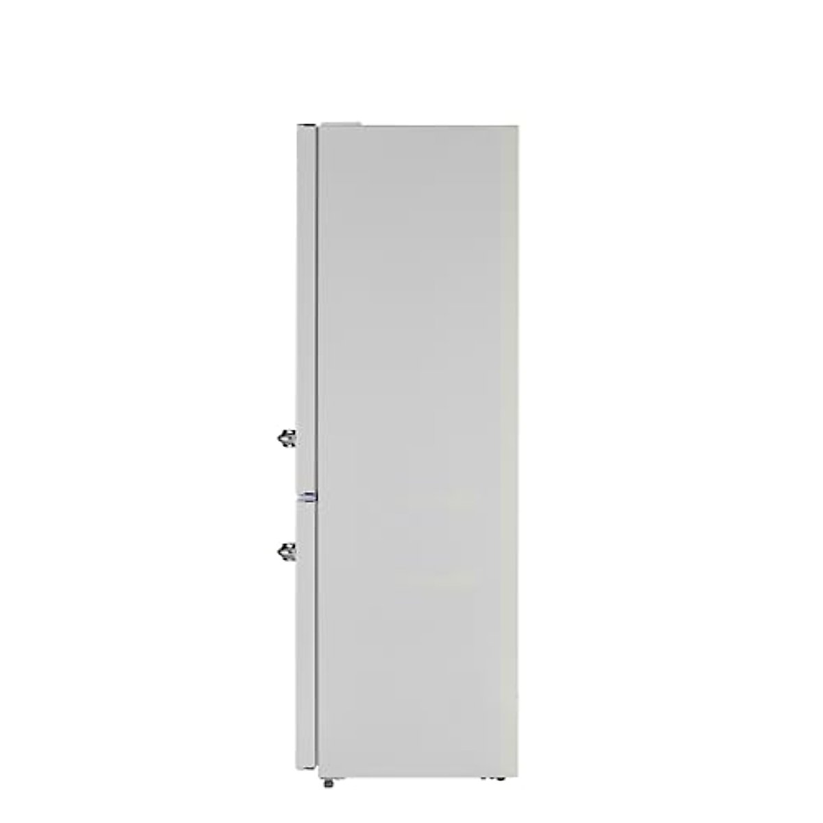 iio Retro Refrigerator With Bottom Freezer - Full Size 24 Inch Wide 11 Cu Ft - Frost Free, Fast Cool, 360° Multiflow Cooling, Space Saving, Environmentally Friendly (Left Hinge, White)