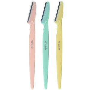 Nose Hair Trimmer - Eyebrow Razor - 3Pcs Tinkle Eyebrow Razor,Facial Hair Remover Eyebrow Trimmer,Sharp Mini Makeup Knife Shaper Shaver Blade Hair Remover Tool