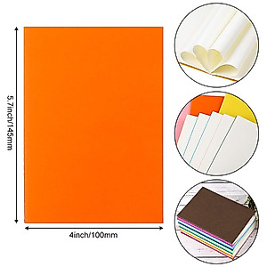 JPSOR 32pcs 16 Colors Mini Notebooks Bulk, Small Pocket Notebook Blank Notepads, Memo Books Mini Sketchbooks, 4"x5.7" Unlined Autograph Books for Kids Drawing Classroom, Gifts for Students