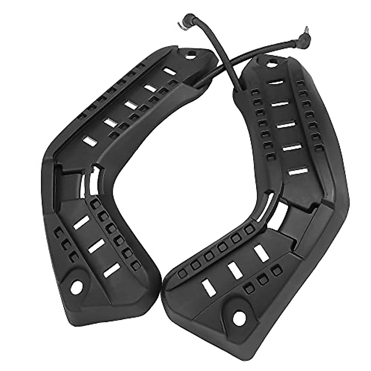 ATAIRSOFT Tactical Military Helmet Side Rails for Fast ACH Helmet with Lanyard Mounting Screws Helmet Accessories Black