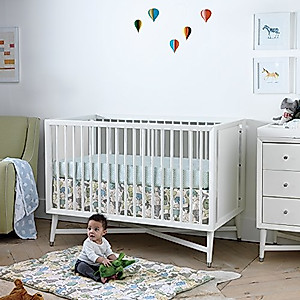 Dwell Studio Caravan Animal Print Comforter, Aqua/Gray/Green/Yellow