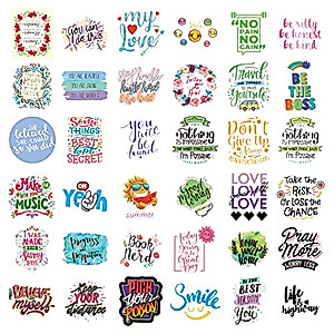 200 Pcs Inspirational Stickers,Motivational Stickers,Vision Board Stickers,Positive Stickers for Teens Adults,Stickers for Journaling,Journal Sticker Pack,Scrapbooking,Journaling,Personalized Decals