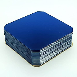 Sunpower Flexible Solar Cells E60 C60 5x5 3.6W Monocrystalline Cells for DIY Panels (40, 2 Busbars Per Cell)