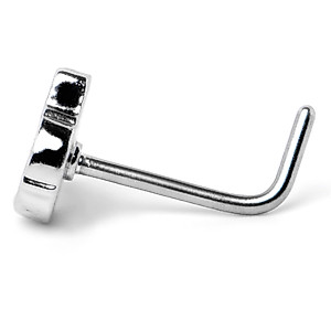 Body Candy Womens 20G 7mm 316L Steel L Shaped Nose Ring Happy Leprechaun St Patricks Nose Stud Body Piercing Jewelry