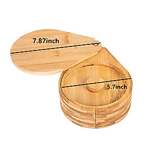 Jillmo Margarita Salt Rimmer Set Bamboo 3-Ties Cocktail Glass Rimmer, Party Bar Accessories (Sponge NOT INCLUDED)