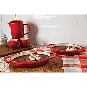 Le Creuset Stoneware Cafetiere with Metal Press, 750 ml - Cerise