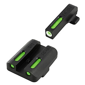 1007599 TruGlo TFX Sf XD Set Handgun Sight , BLACK, 1X7X8 inches