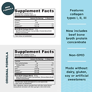 Ancient Nutrition Collagen Powder, Bone Broth Collagen, Pure, Hydrolyzed Multi Collagen Peptides, Supports Skin and Nails, Joint Supplement, 30 Servings, 15.9oz