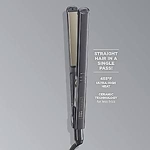 INFINITIPRO BY CONAIR Tourmaline Ceramic Flat Iron, 1-inch